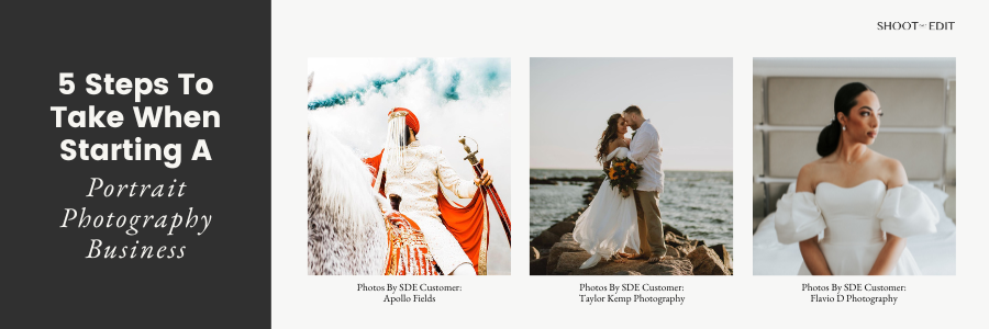 Starting A Portrait Photography Business: The Recipe For Success ...